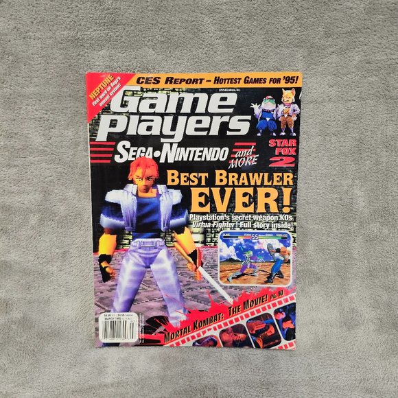 Game Players | Games | Vintage Game Players Magazine Sega Nintendo ...